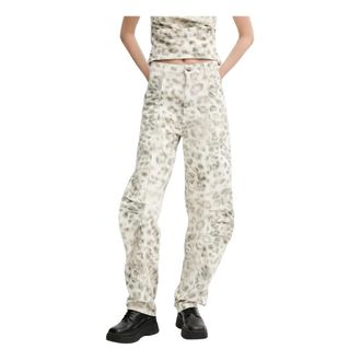 Rotate Weite Hose - - Trousers - Damen - Beige - S