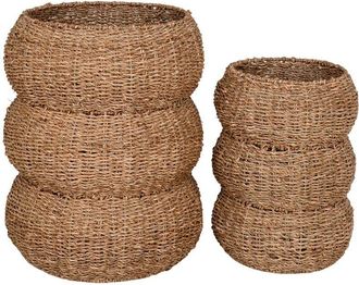 House Nordic House Nordic - Sarbas Korb &Oslash;25/35cm Satz von 2 natur
