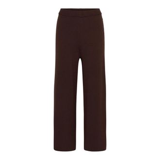 Cream Pantalon large Java - Femme - Pantalons - Brun - Taille: 46 FR
