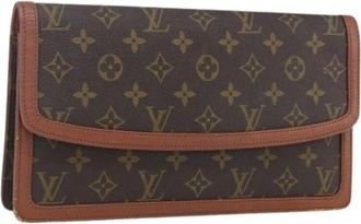 Louis Vuitton Sac Clutch Pre-owned - Femme - Pre-owned - Brun - Taille: ONE Size