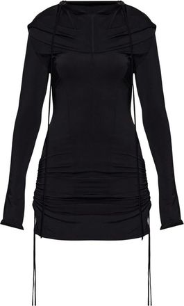 Charlotte Knowles CU Kapuzenkleid - - Dresses - Damen - Schwarzk - M