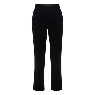 Fabiana Filippi Femme, Pantalons, Noir, Taille: 36 FR Velvet Pantalons