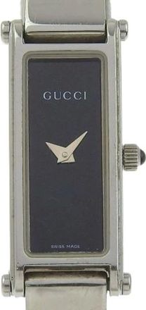 Gucci Montre vintage doccasion - Femme - Pre-owned - Noir - Taille: ONE Size
