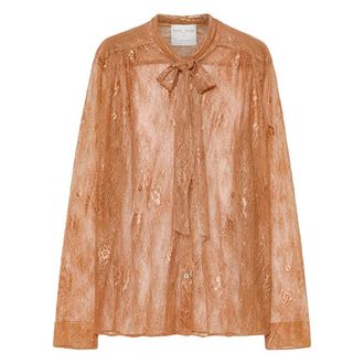Forte_Forte Blusen - - Blouses & Shirts - Damen - Braun - M