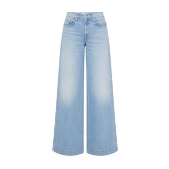 Mother Jean large taille mi-haute Headliner - Femme - Jeans - Bleu - Taille: W28