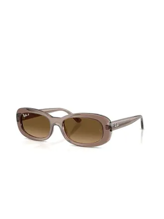Ray-Ban Womens Sunglasses Brown Acetate Eyewear