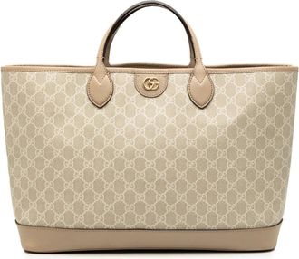 Gucci sac &agrave; bandouli&egrave;re Ophidia Web m&eacute;dium (2016-2025) - Marron