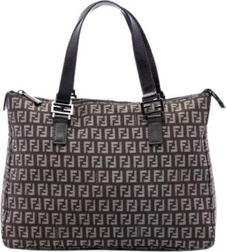 Fendi Pre-owned Vintage Tote - Femme - Pre-owned - Brun - Taille: ONE Size
