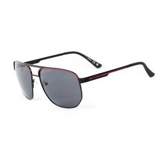 Guess Homme, Accessoires, Noir, Taille: ONE Size Lunettes de soleil &eacute;l&eacute;gantes &agrave; monture rectangulaire en m&eacute;tal
