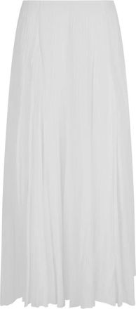 Vince Femme, Jupes, Blanc, Taille: 38 FR Gonna long