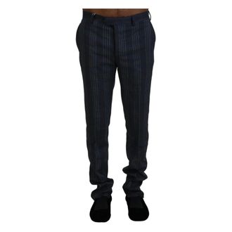 Bencivenga Elegante Multicolor Wollhose - - Trousers - Herren - Grau - S