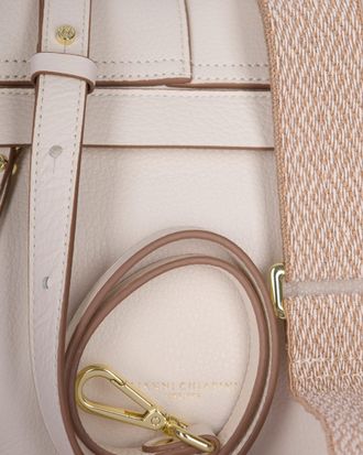 Gianni Chiarini Helena Round Shoulder Bag - White