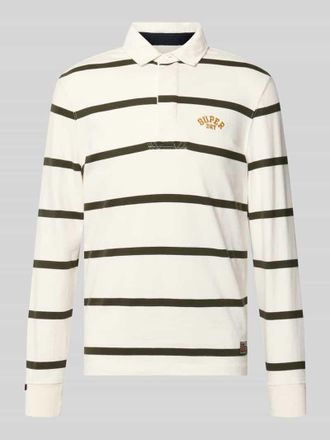 Superdry Regular Fit Poloshirt mit Logo-Stitching