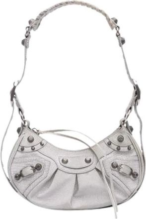 Balenciaga Sac bandouli&egrave;re Le Cagole XS Pre-owned - Femme - Pre-owned - Gris - Taille: ONE Size
