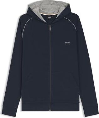 BOSS Hommes Mix&Match Jacket H Sweat à Capuche zippé en Coton Stretch avec Logo brodé