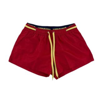 Moschino Herren Badebekleidung Stilvoll Logato Groffato - - Swimwear - Herren - Rot - XL