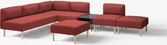 IKEA LILLEHEM 6er-Sitzelement mit Ablage