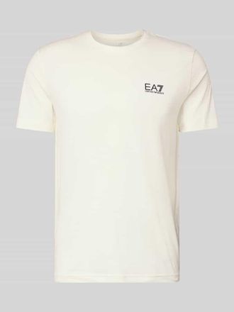 Emporio Armani T-Shirt mit Label-Print