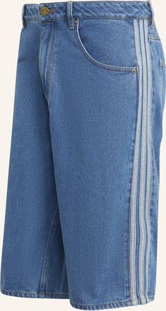 adidas Originals Adidas Originals Jeansshorts Firebird Adicolor Mit Galonstreifen blau