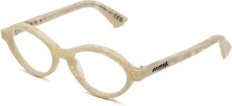 Marni Femme, Accessoires, Beige, Taille: 53 MM Janrel Optical Frame