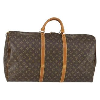Louis Vuitton Sac Week-end Vintage en Toile Pre-owned - Femme - Pre-owned - Brun - Taille: ONE Size