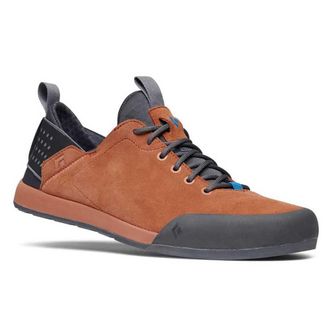Black Diamond M Session Suede Lifestyle Shoe Braun-Orange - Moderner Schlichter Herren Wildleder Freizeitschuh, Gr&ouml;&szlig;e EU