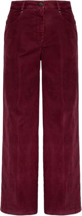 Forte_Forte pantalon à 5 poches - Rouge