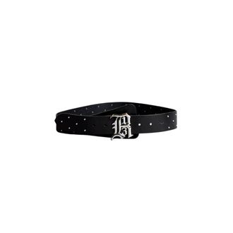 R13 Mini Dome Studs Belt - - Accessories - Damen - Schwarzk - M/L