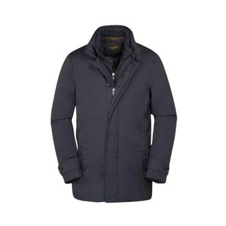 Moorer Homme, Manteaux, Bleu, Taille: 4XL Smooth Coat