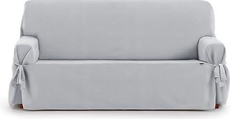 Eysa 2-Sitzer-Sofabezug mit Bändern Oriente, Farbe 06/Grau Farbe