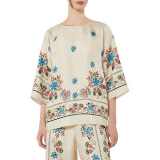 Max Mara Damen, Blusen & Hemden, Mehrfarbig, XSGr&ouml;&szlig;e