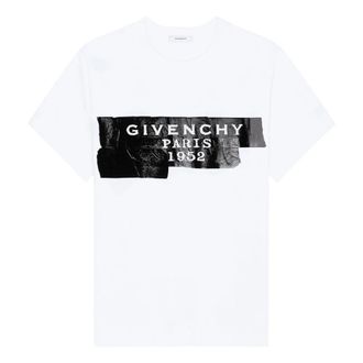 Givenchy Wei&szlig;e Baumwoll-T-Shirt - - Tops - Damen - Wei&szlig; - S