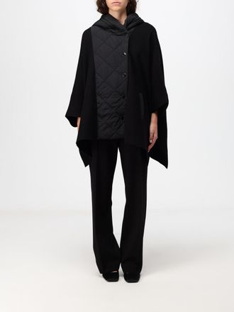 Joseph Ribkoff Cape asym&eacute;trique en polyester avec capuche rembourr&eacute;e