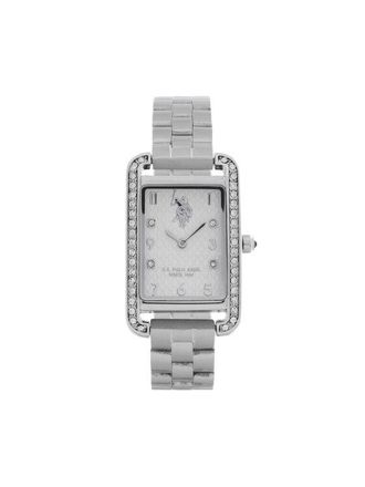 U.S.Polo Association Uhr Ginger USP8398ST Silberfarben