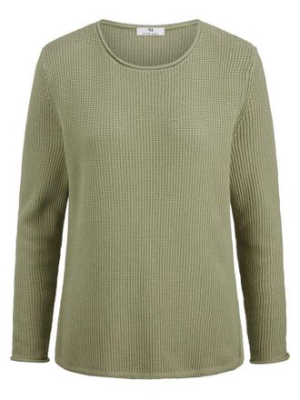 Peter Hahn Rundhals-Pullover Peter Hahn gr&uuml;n