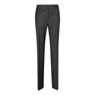 Tom Ford Nadelstreifen Anzughose - - Trousers - Damen - Schwarzk - 2XS