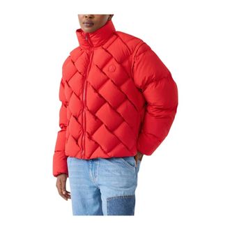 Jott Jott, Femme, Vestes, Rouge, Taille: 36 FR Alya Parka