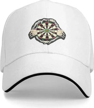 Generic Chapeau pour Hommes, The Dart Board on Your Chest Cap Fashion Casquettes de Baseball d&eacute;contract&eacute;es Casquette r&eacute;glable Cadeau de Casquettes de Baseball