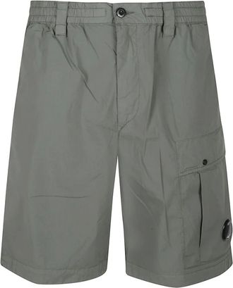 C.P. Company C.p. Company, Homme, Shorts, Vert, Taille: L Bermuda Cargo