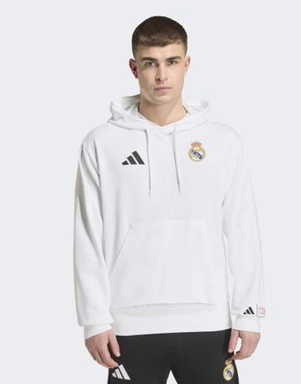adidas adidas Performance - adidas Real Madrid Avengers - Kapuzenpullover in Wei&szlig;