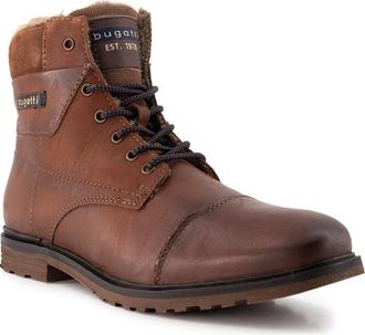 Bugatti Herren Schuhe braun Glattleder