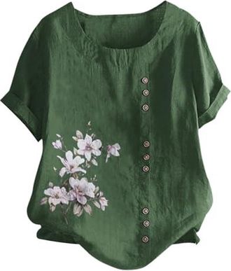 Generic Soldes Tee Shirts Dos Nu Blouse Femme Ete Fluide T Shirts Manche Longue Tunique Rouge Chic Chemise Pirate Ample Grande Taille A Carreaux Haut Manches 