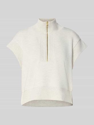 Varley Sweatshirt mit Stehkragen und Reißverschluss Modell kelly