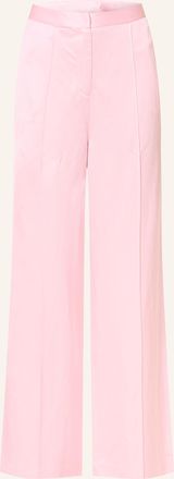Mrs & Hugs Mrs & Hugs Marlenehose Aus Satin rosa