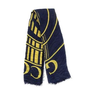 Gucci Pre-owned Logo Disk Scarf - - Pre-owned - Herren - Blau - ONE SIZE