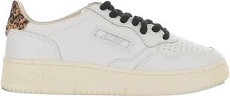 Autry Medalist Low Woman Leather Swoll Sneakers
