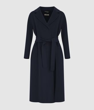 Max Mara Manteau Esturia Bleu