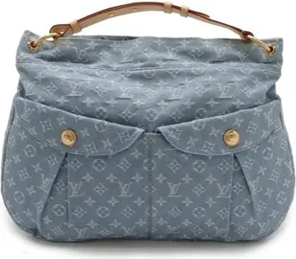 Louis Vuitton Sac bandouli&egrave;re en toile Pre-owned - Femme - Pre-owned - Bleu - Taille: ONE Size