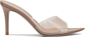 Gianvito Rossi Slipper & Pantoletten - Elle 85 Mm Mules - Gr. 36 (EU) - in Beige - f&uuml;r Damen