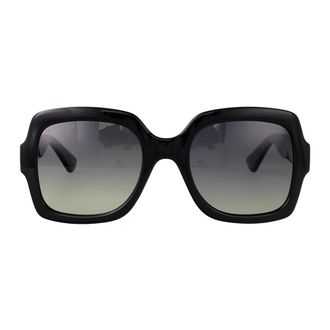 Gucci Rechteckige Sonnenbrille - - Accessories - Damen - Schwarzk - 54 MM